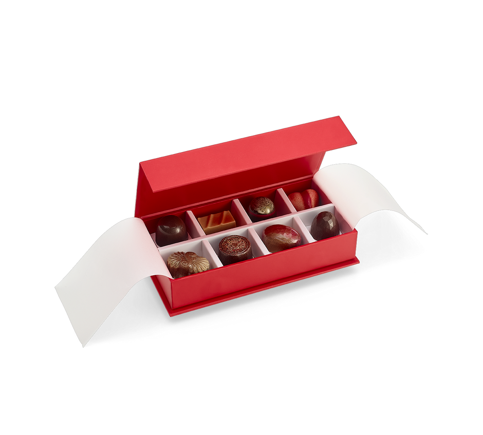 Boxed Chocolate Bonbons – Pretty Fancy Chocolate